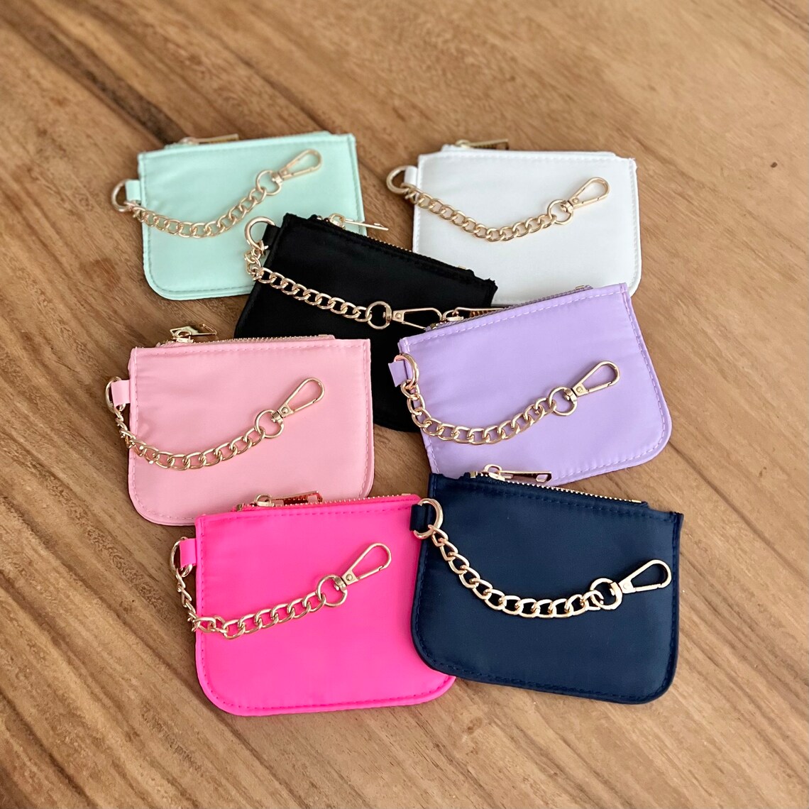 Keychain Wallet for Chenille Letter Patche DIY Dupe Coin - Etsy