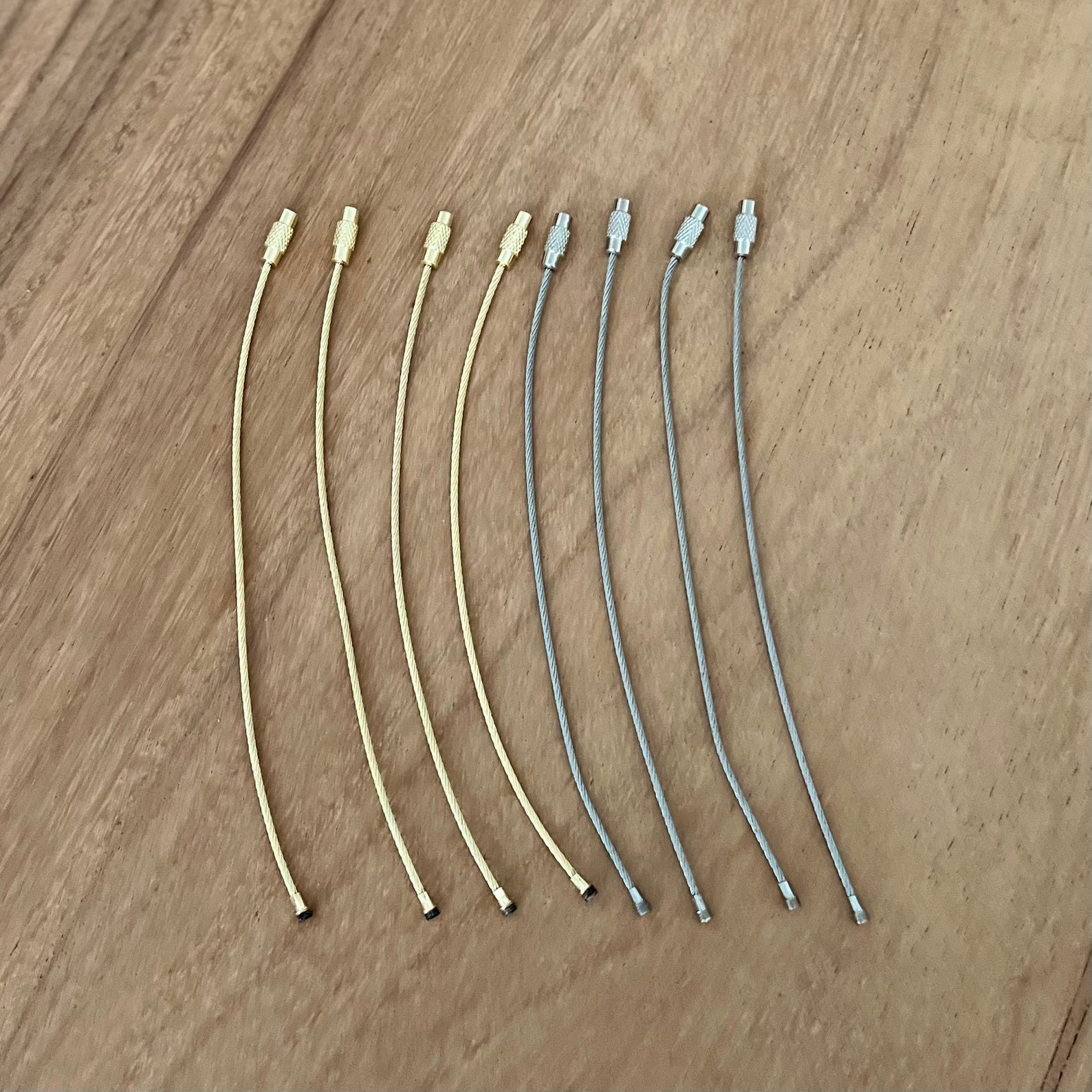 Stainless Steel Wire Rings Luggage Tag Rings Wire Rope Keyrings Bulk ...