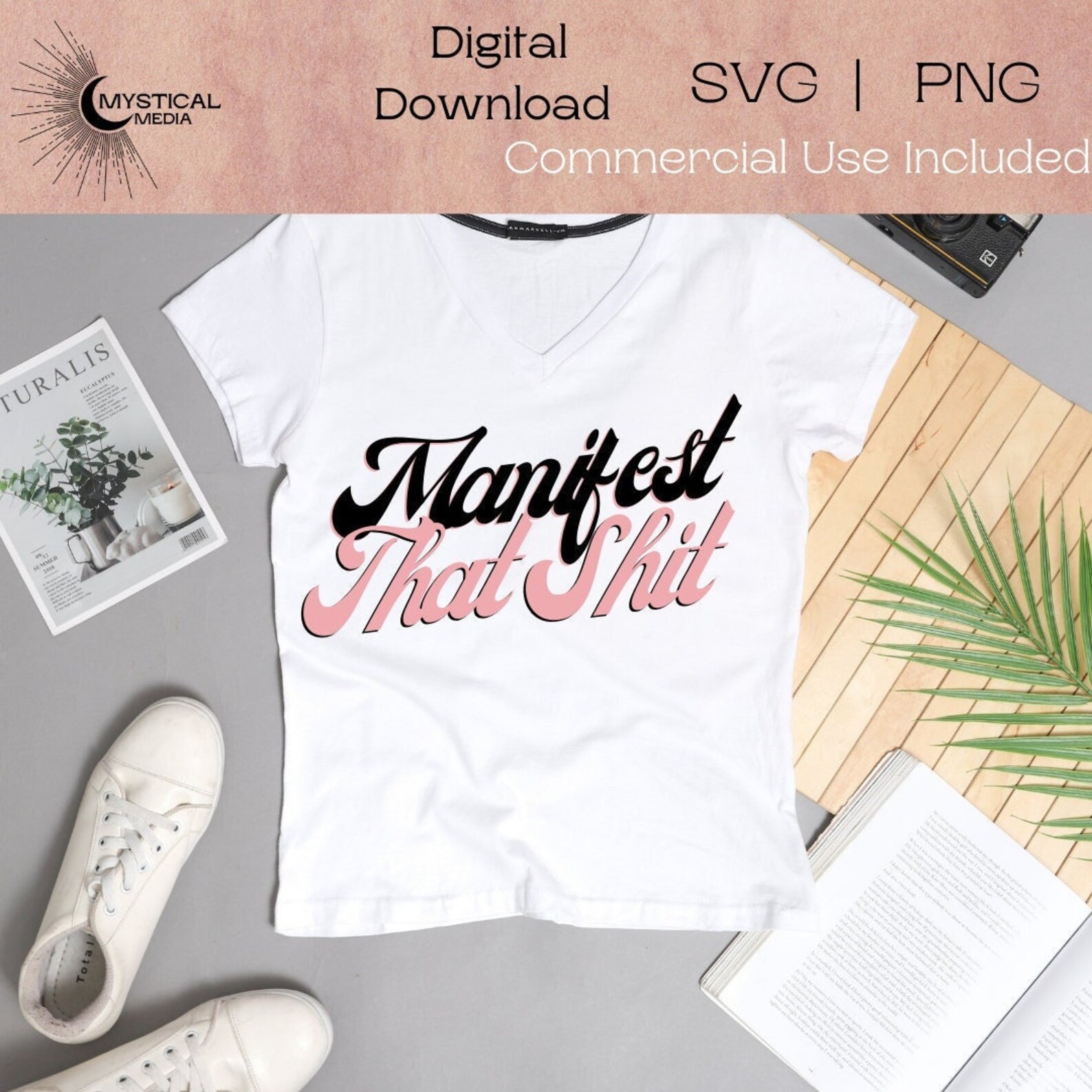 Manifest That Shit PNG SVG Manifest PNG for Cricut - Etsy