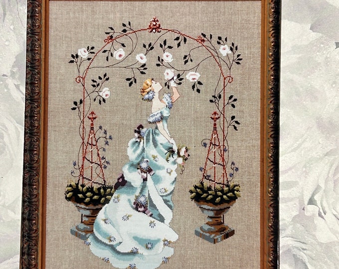 Mirabilia Rose Arbor Cross Stitch Chart,detailed Cross Stitch,modern ...