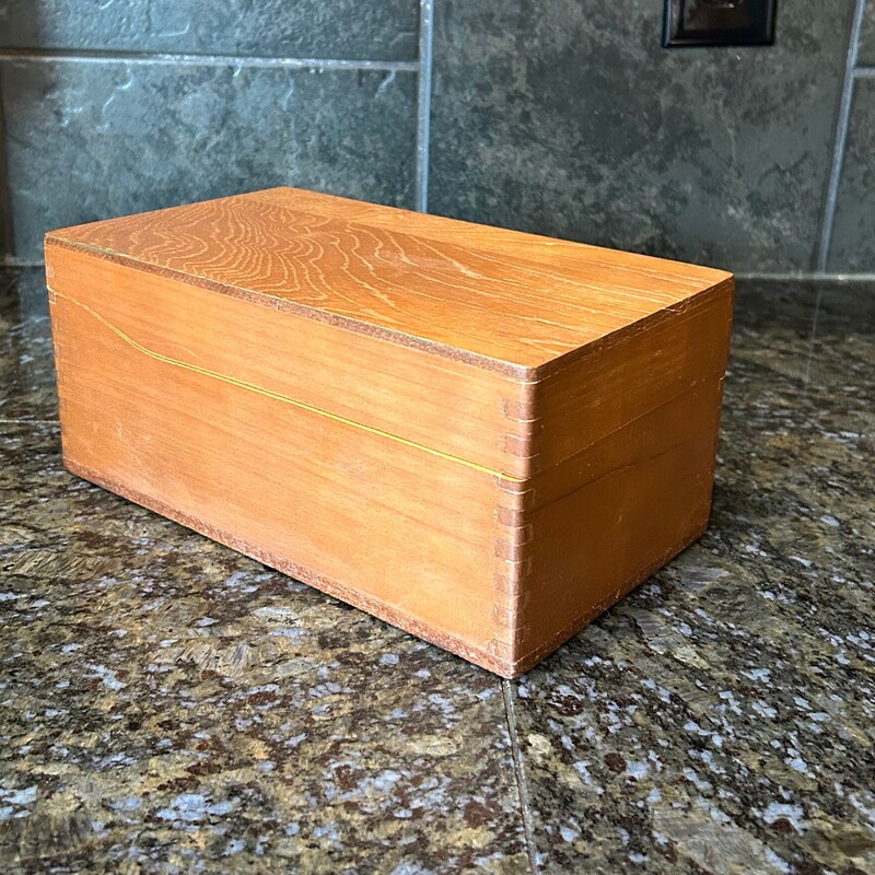 Rustic Recipe Box - Etsy