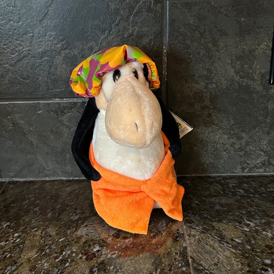 1985 Dakin 10" Opus Plushie From Bloom County With Original Tags ...