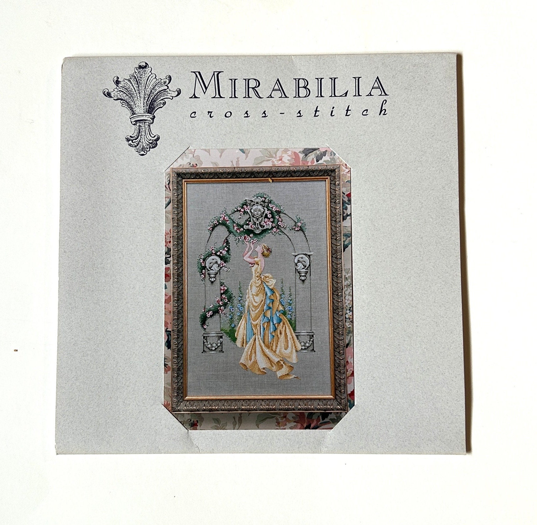 Mirabilia the Rose of Sharon and Rose Arbor Cross Stitch Chart,detailed ...