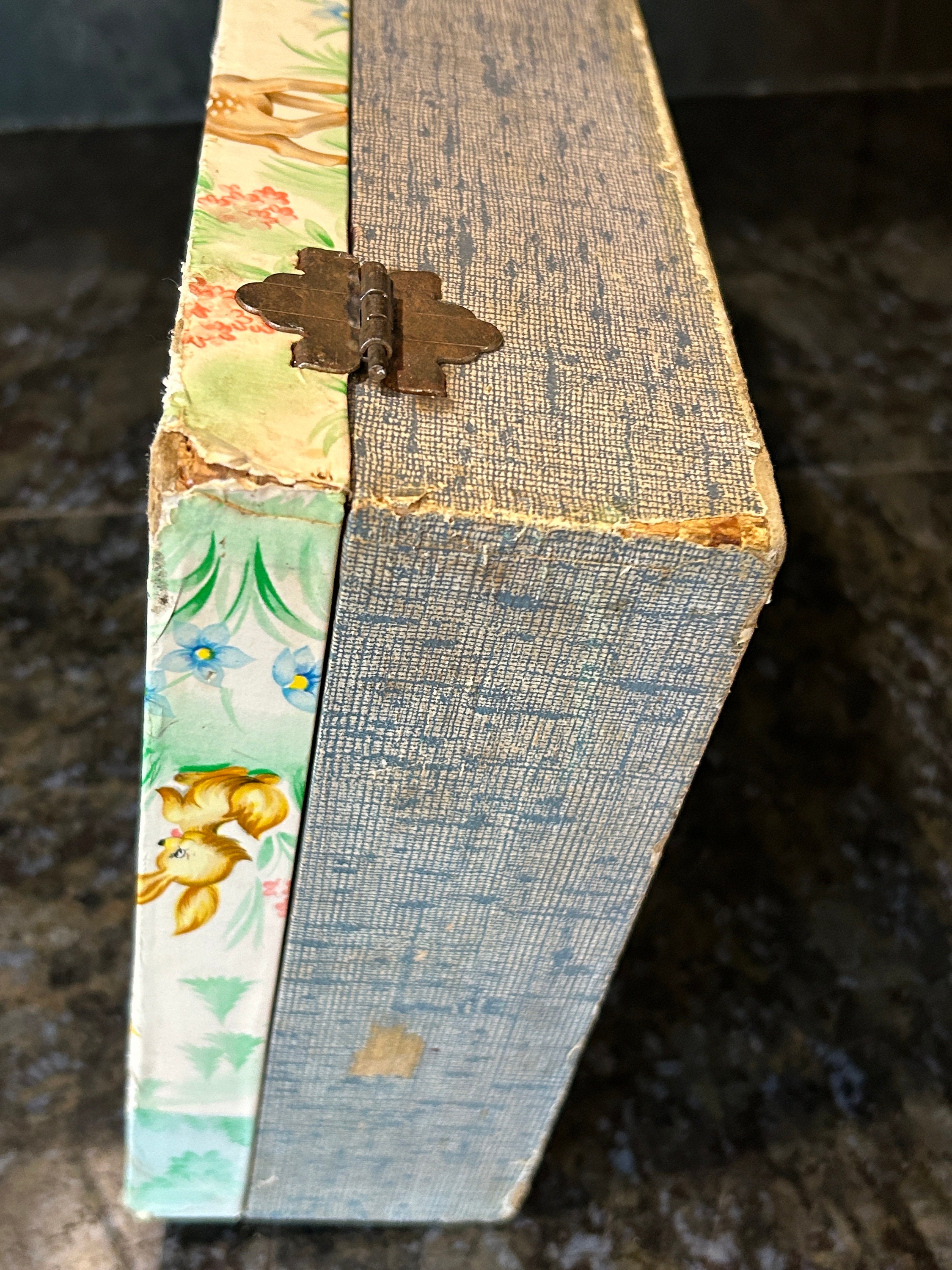 1950s Toyville Playland Child's Suitcase,doll Carry Case,toy Carry Case ...