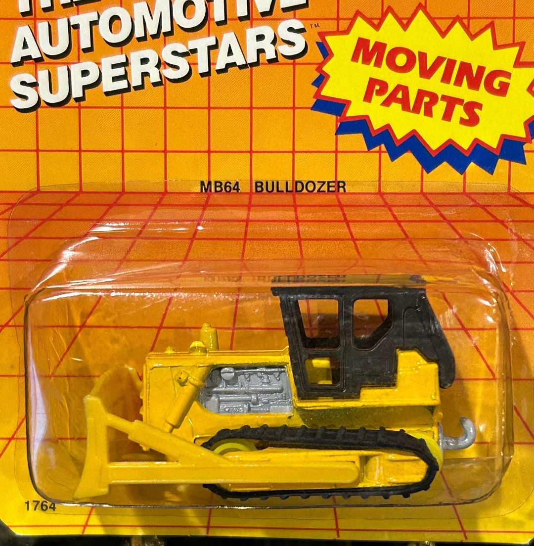 Vintage 1970s Matchbox Bulldozer on Card Mint Condition 1764,metal Car ...