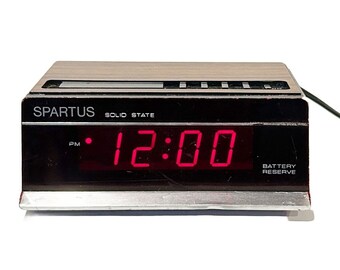 1980s Cosmo Digital Clock Model E-501 Works in Good Condition,digital ...