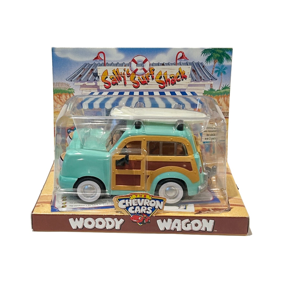 1990s Woody Wagon Chevron Cars NIP Mint Condition,model Car,vintage Toy ...