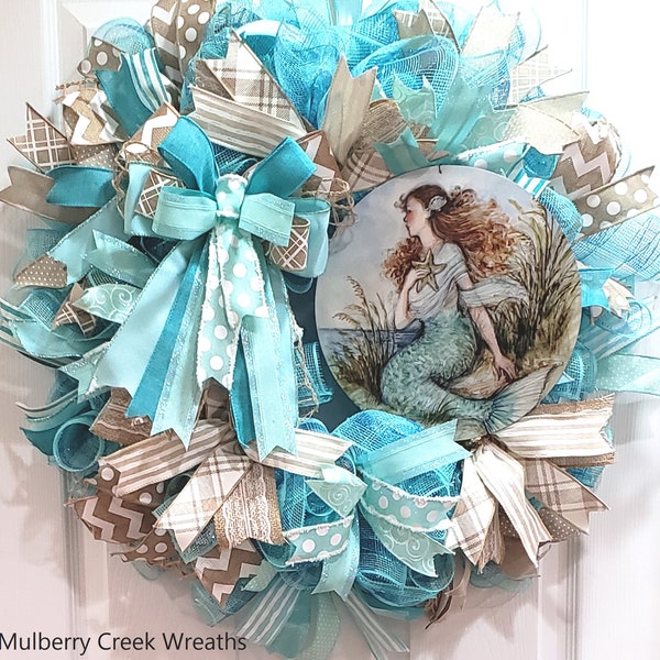 Mermaid Wreath - Etsy