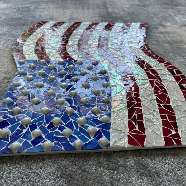 Mosaic American Flag - Etsy