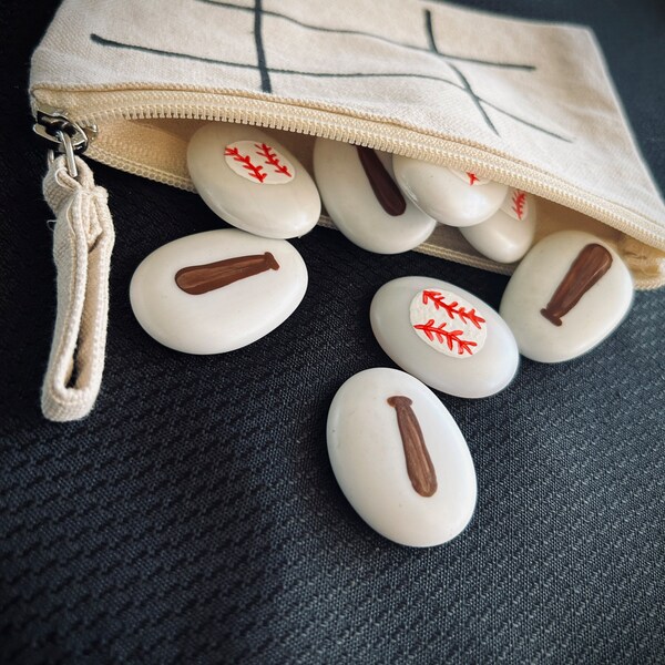 Baseball Tic Tac Toe - Etsy