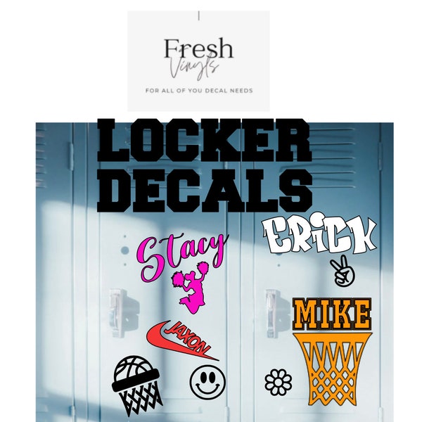 School Locker Label - Etsy