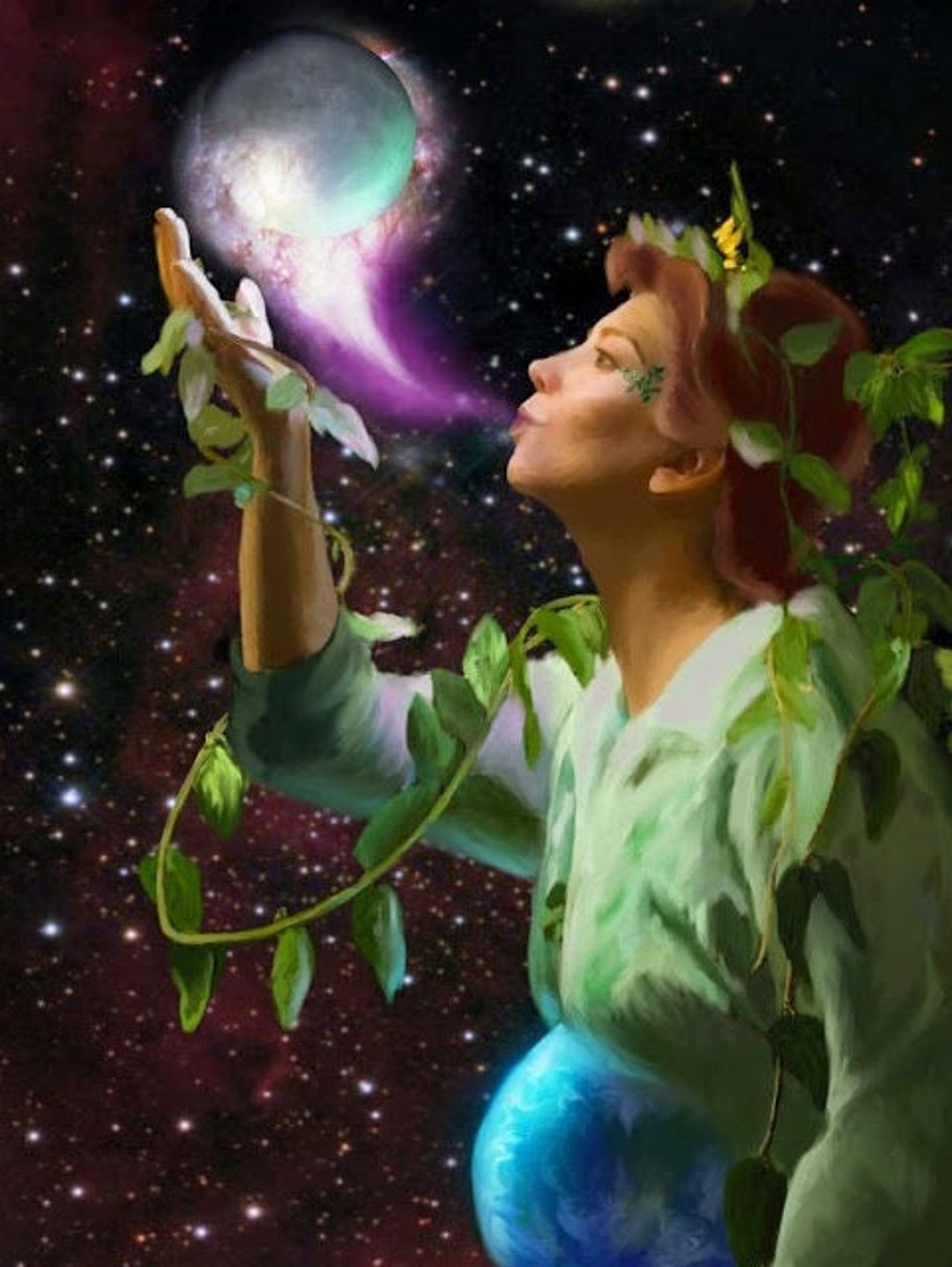 Gaia Print - Etsy