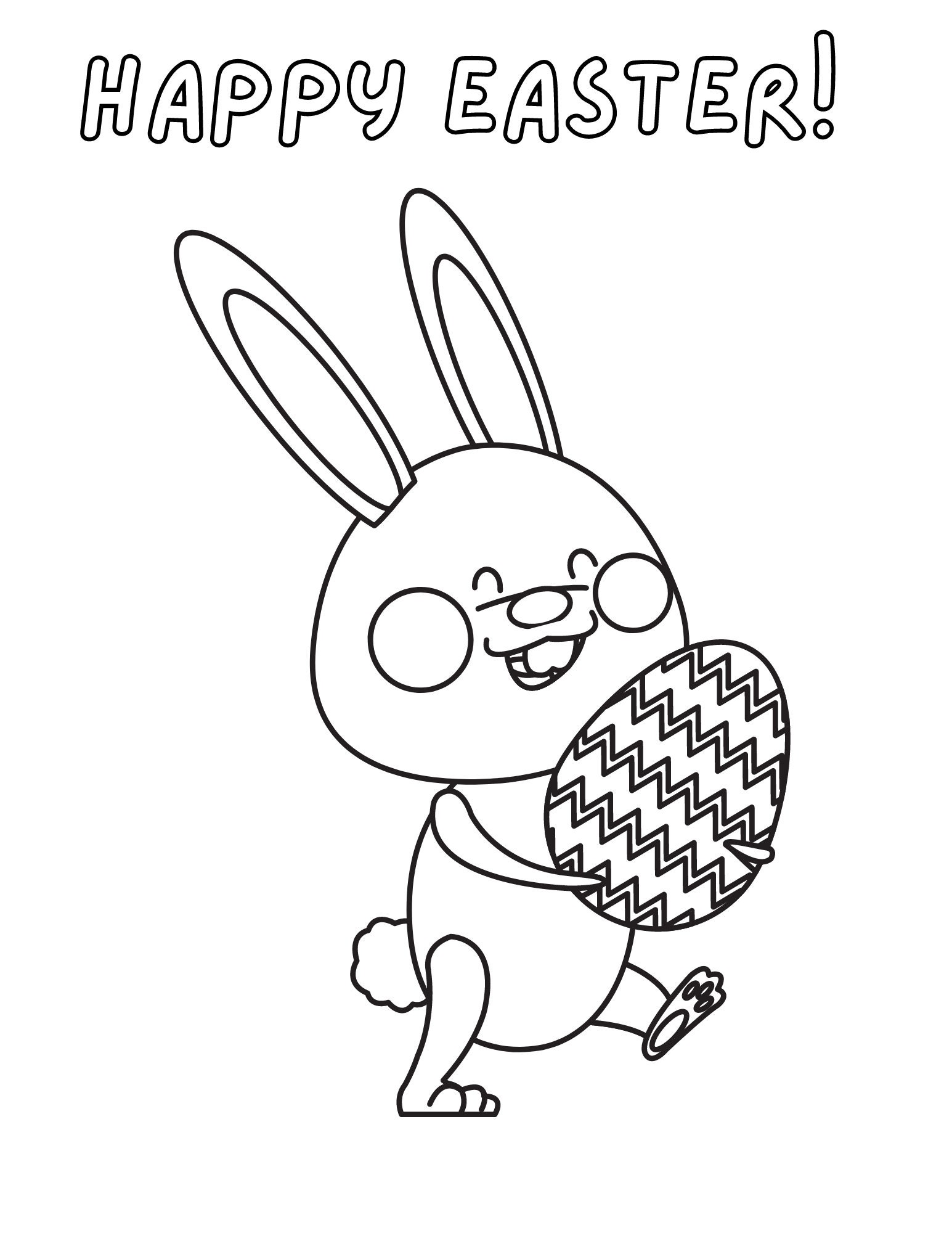 Easter Colouring Pages - Etsy