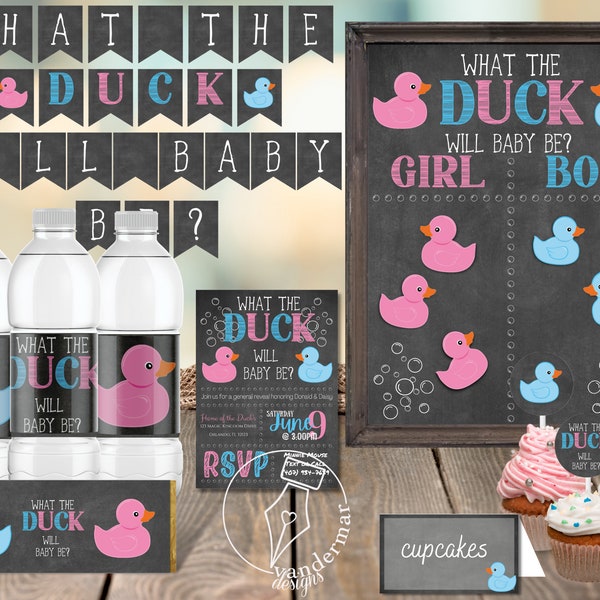 Duck Gender Reveal - Etsy