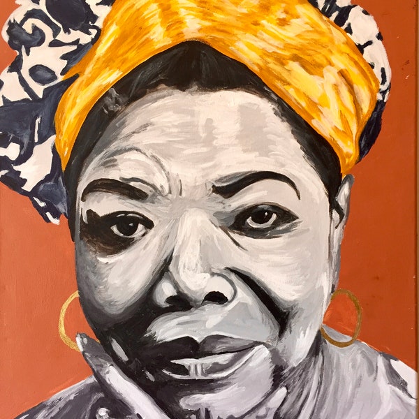 Maya Angelou Art - Etsy