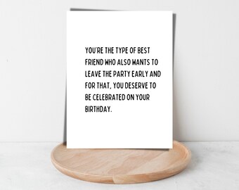 Leave Party Early - Etsy