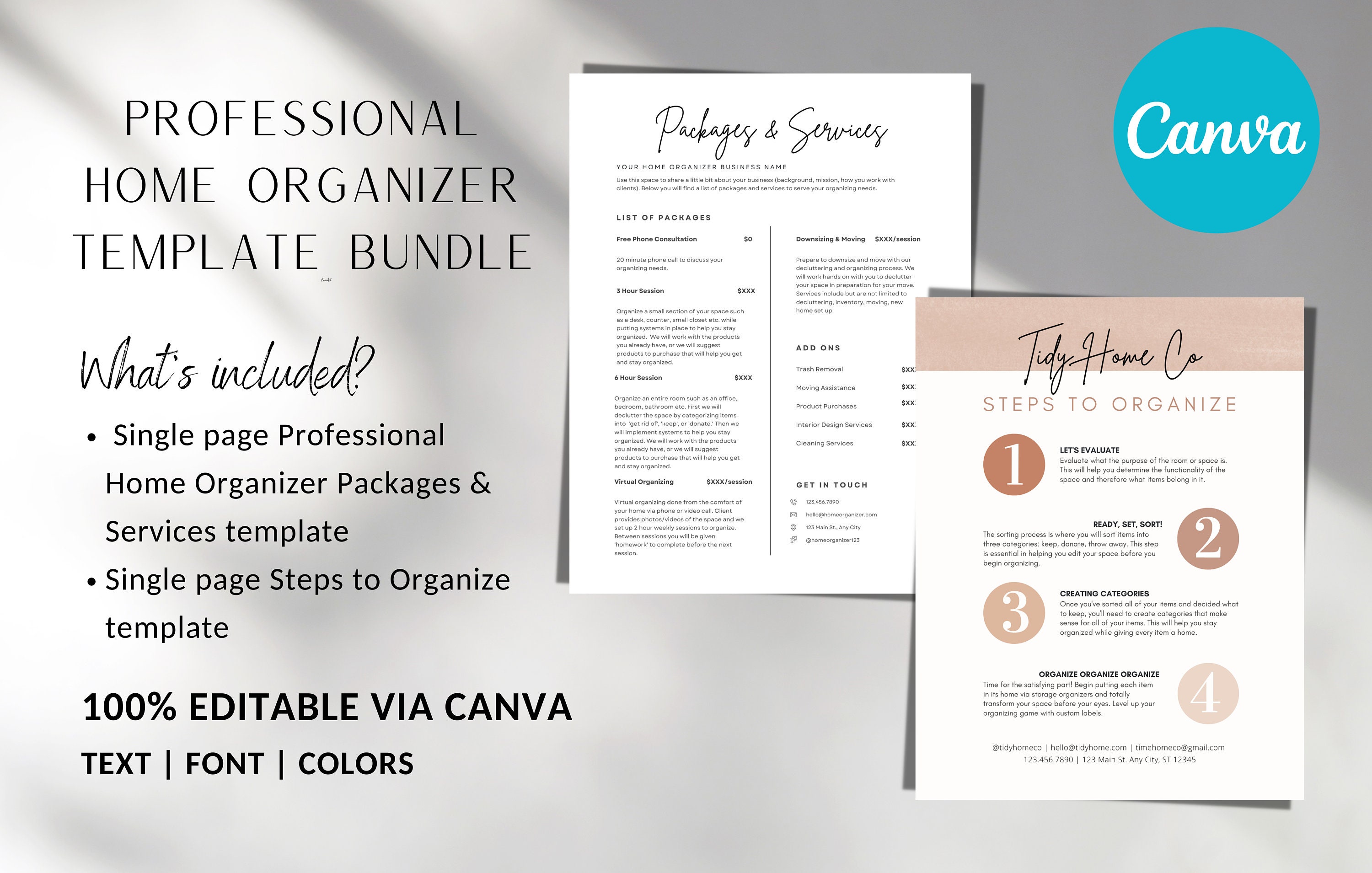 Professional Home Organizer Services & Packages and Steps to Organize ...