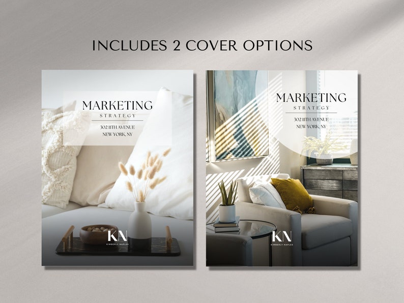 Marketing Plan for Real Estate Booklet Real Estate Marketing Plan Book ...