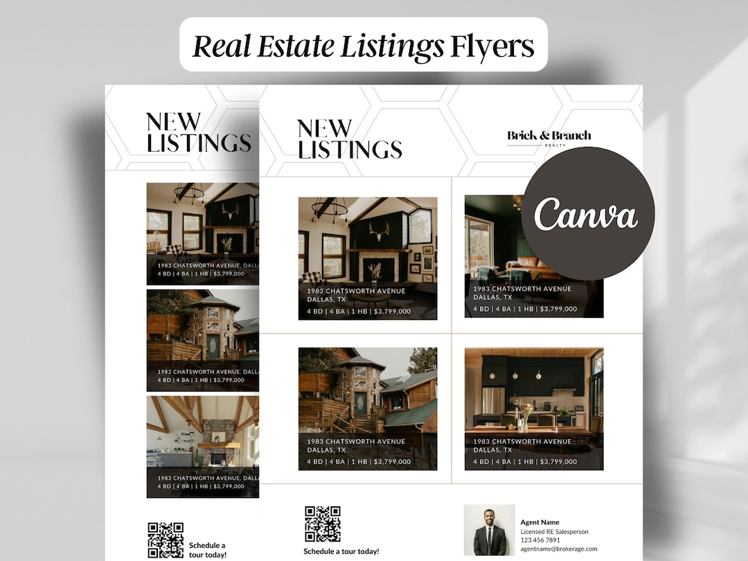 Just Listed Flyers House for Sale Flyer Templates New Listing Flyer ...