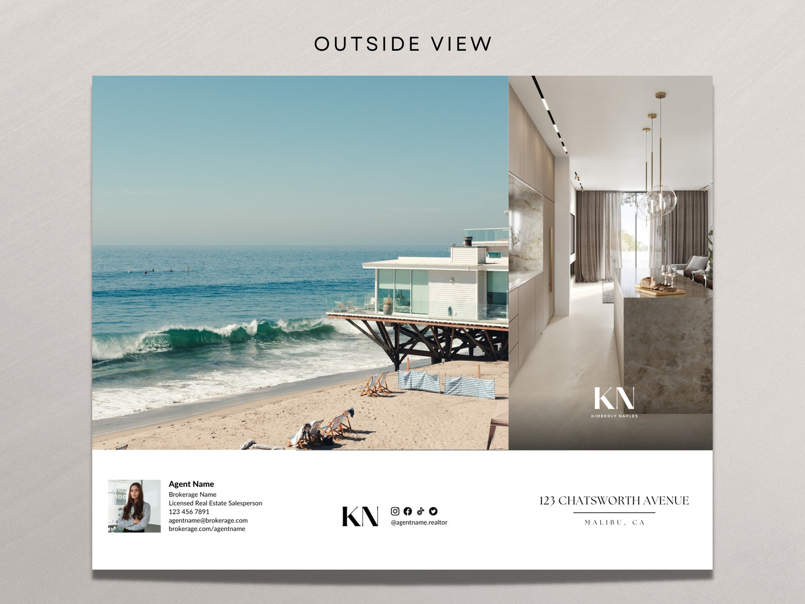 Listing Brochure Luxury Property Brochure Trifold Brochure Real Estate ...