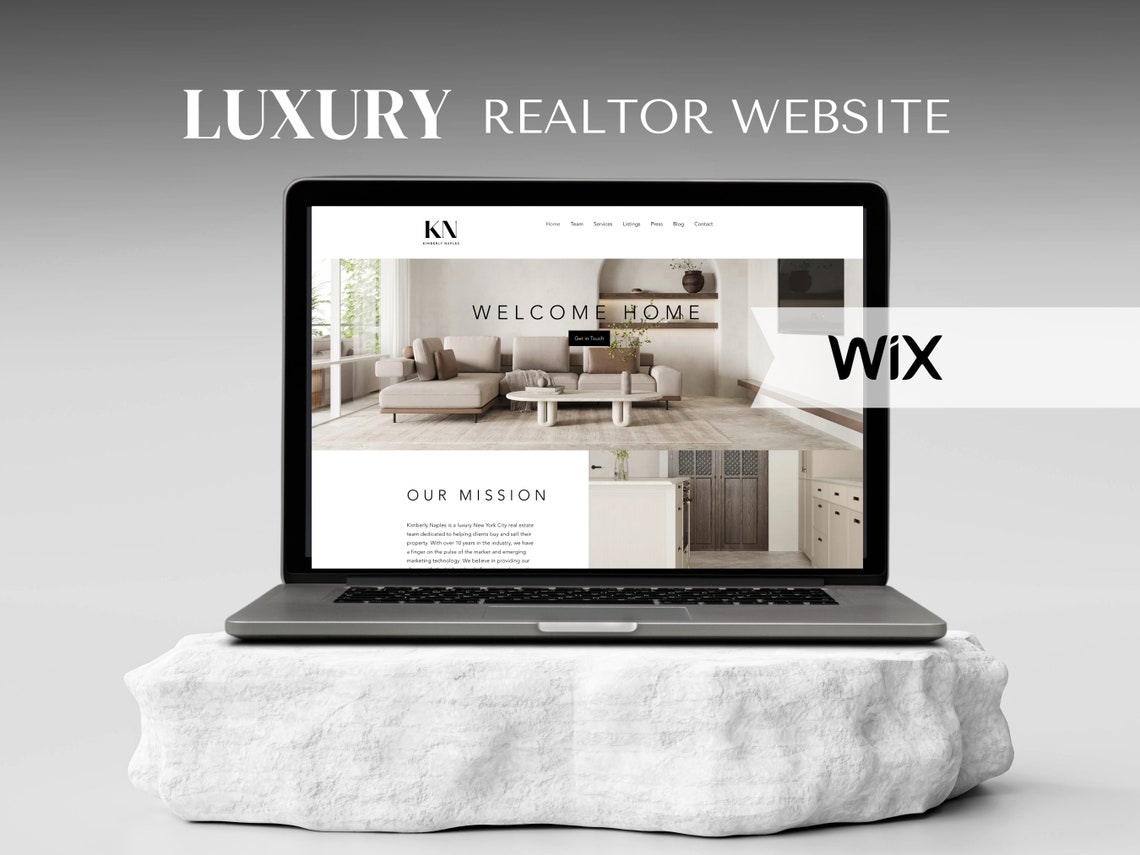 Realtor Website Template Wix Website Template Wix Real Estate Website ...