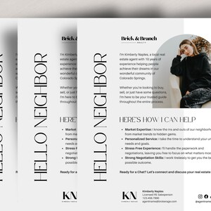 Door Knocking Flyer Real Estate Template New Real Estate Agent Flyer ...