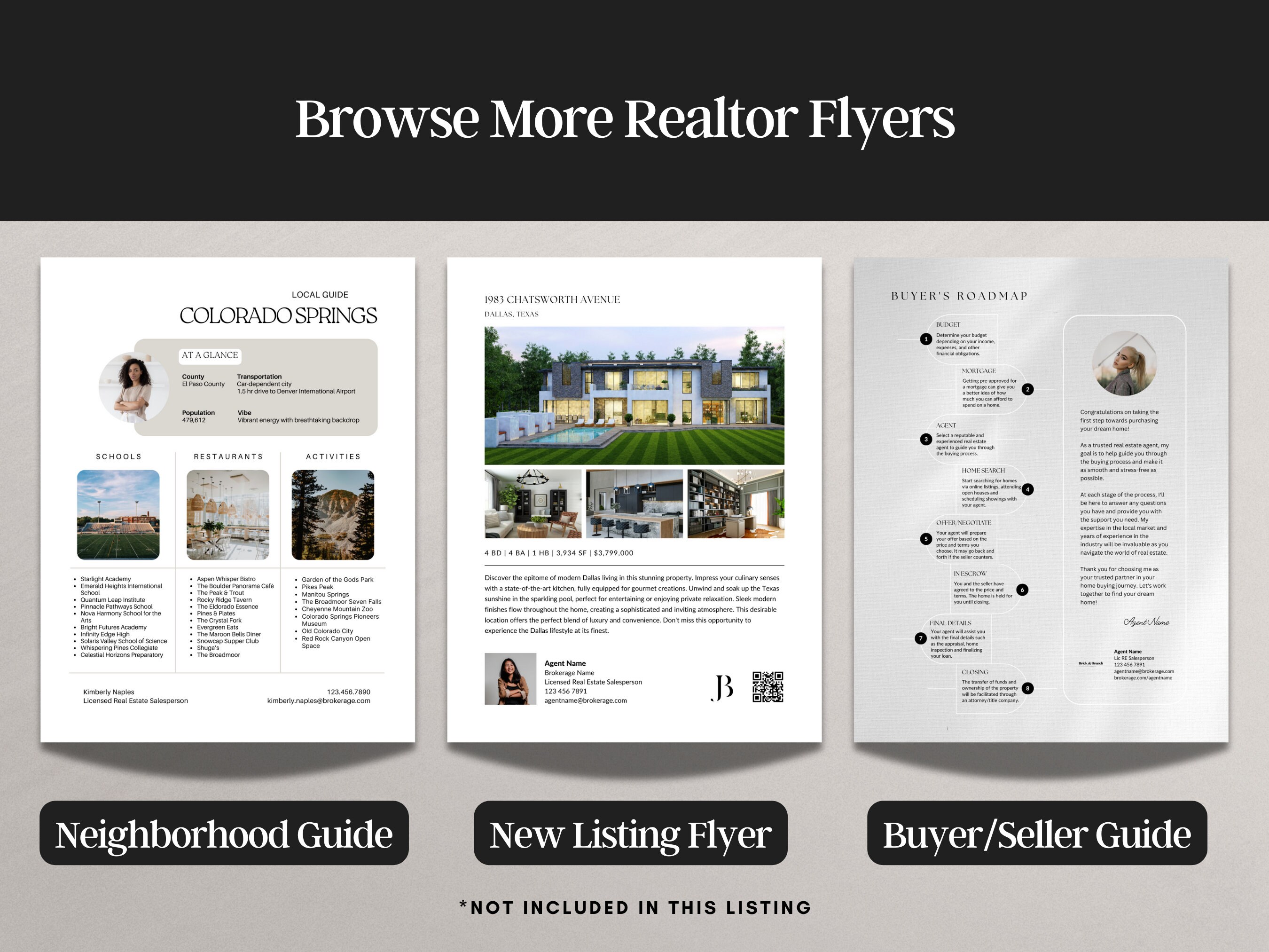 Hello Neighbor Real Estate Flyer Template Door Knocking Flyer Real ...