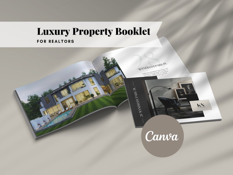 Real Estate Brochure Template Real Estate Luxury Property Brochure Just ...