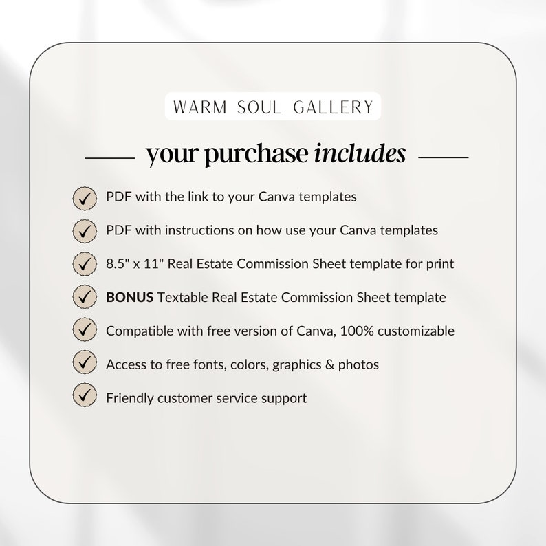 Real Estate Commission Sheet Seller Real Estate Flyer Template Custom ...