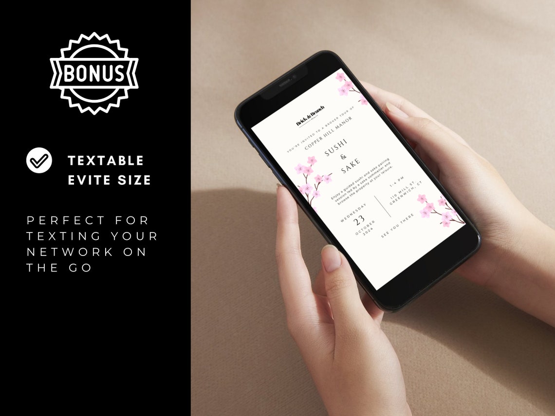 Broker Open Invite Digital Invitation Broker Open House Luxury Real ...