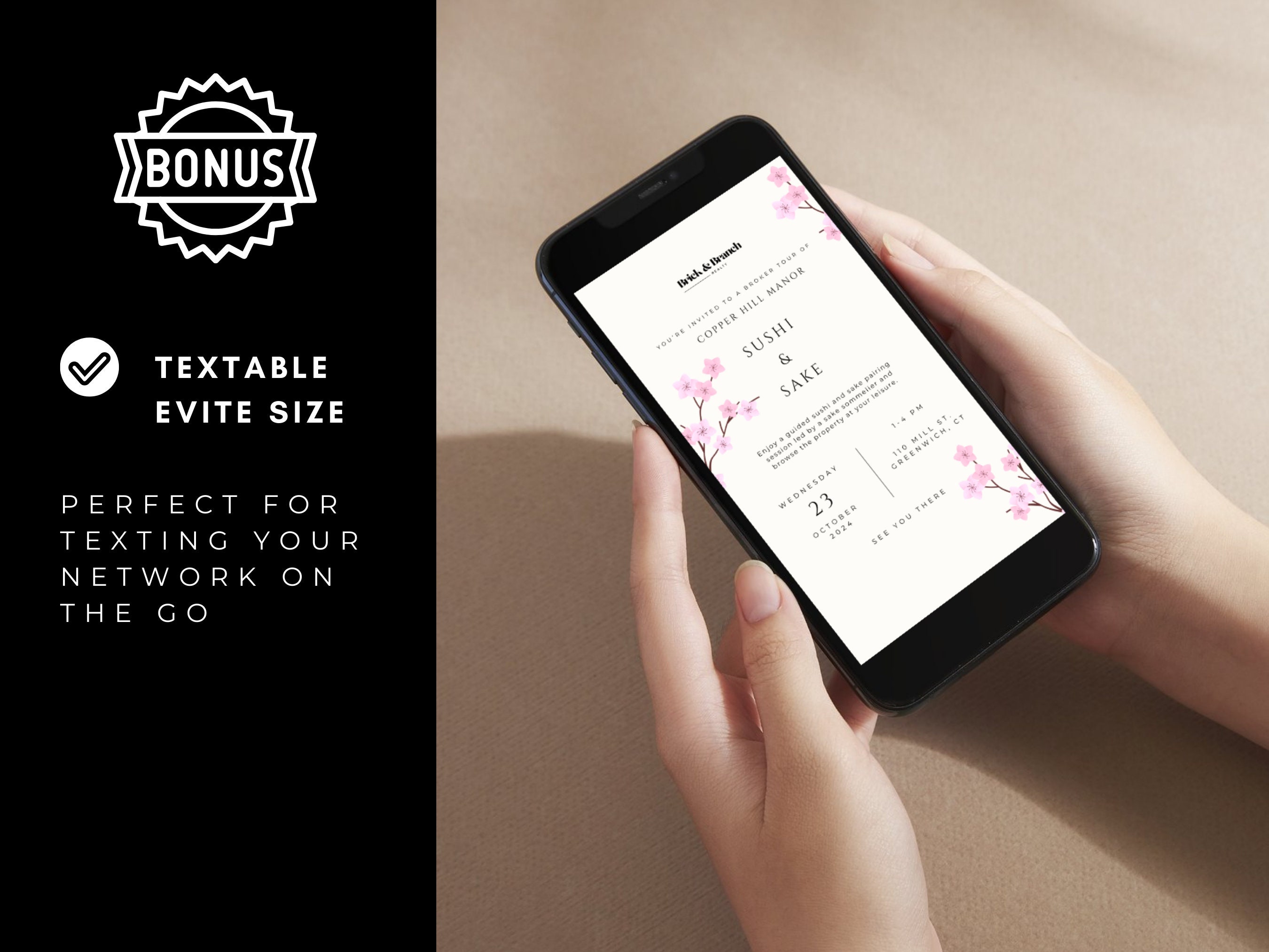 Broker Open Invite Digital Invitation Broker Open House Luxury Real ...