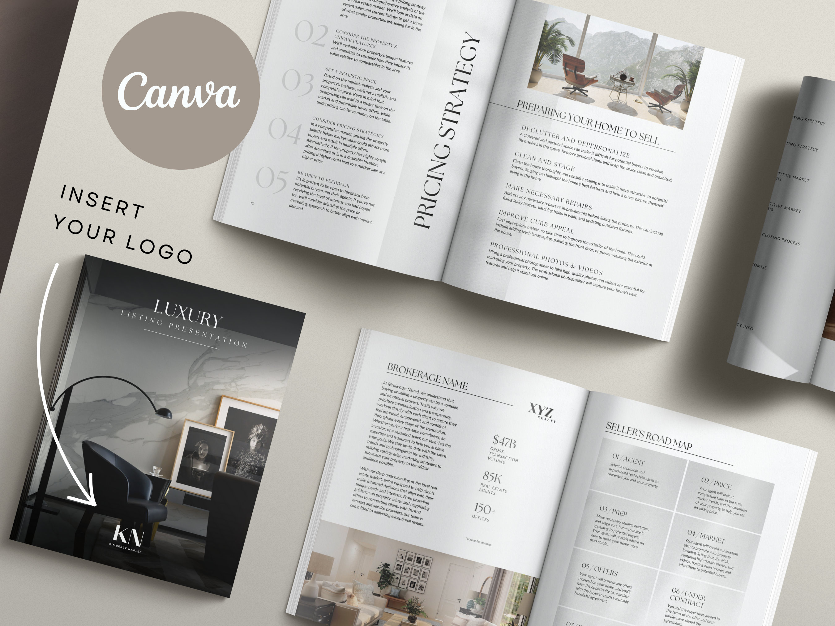 Pre Listing Presentation Buyer Seller Guide Bundle Real Estate ...