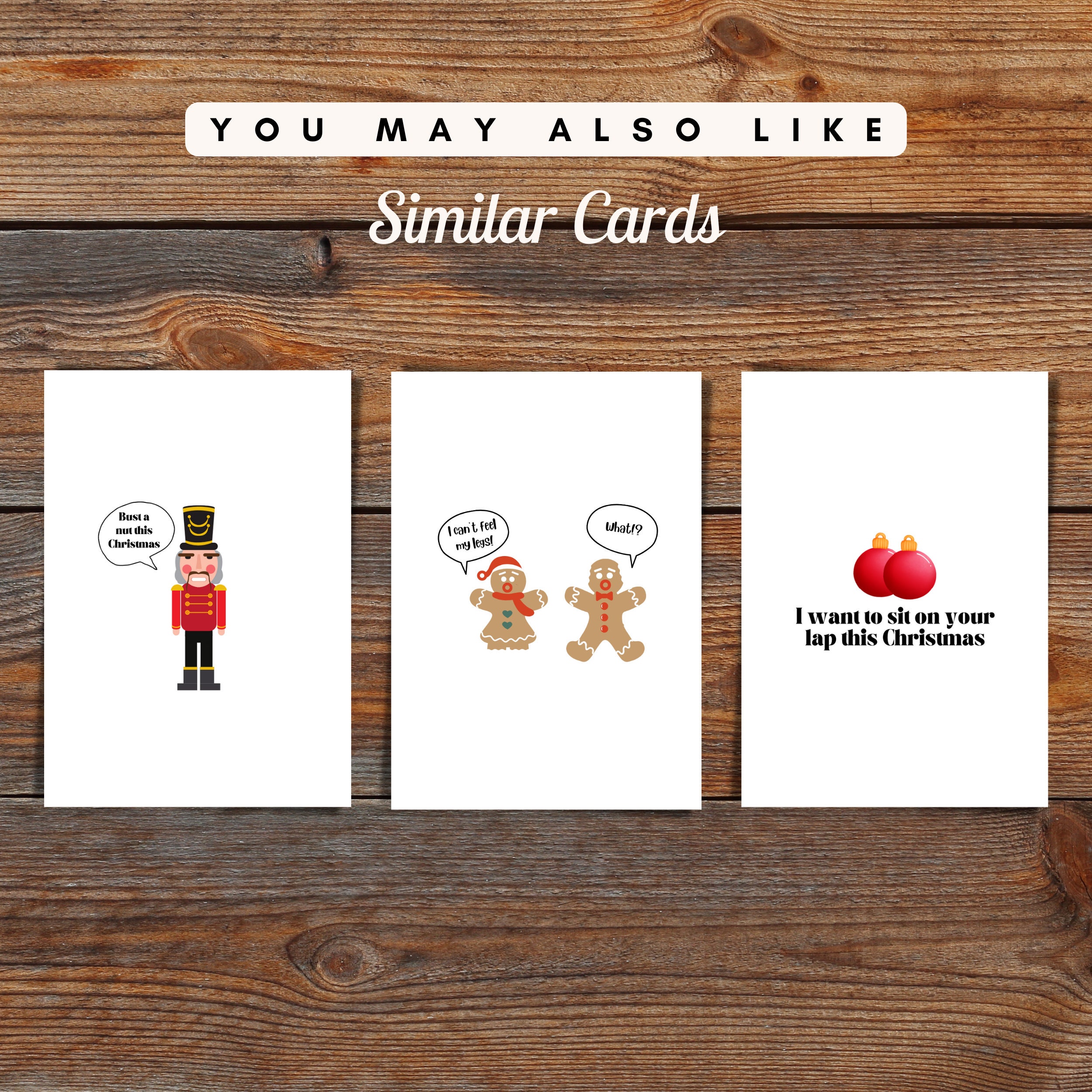 Punny Christmas Card for Husband Boyfriend Printable Merry Christmas to ...