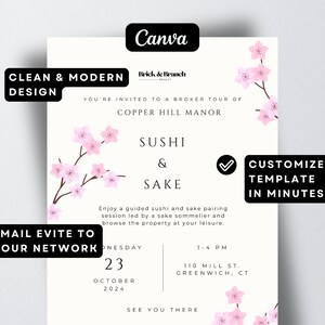 Broker Open Invite Digital Invitation Broker Open House Luxury Real ...