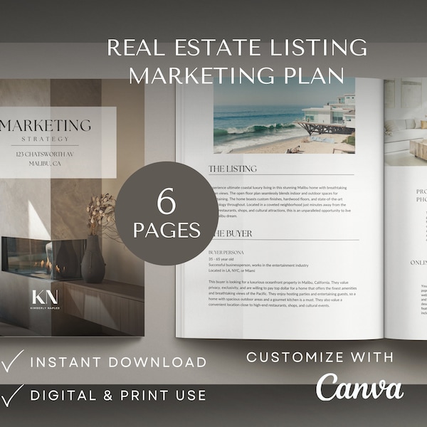 Real Estate Marketing - Etsy