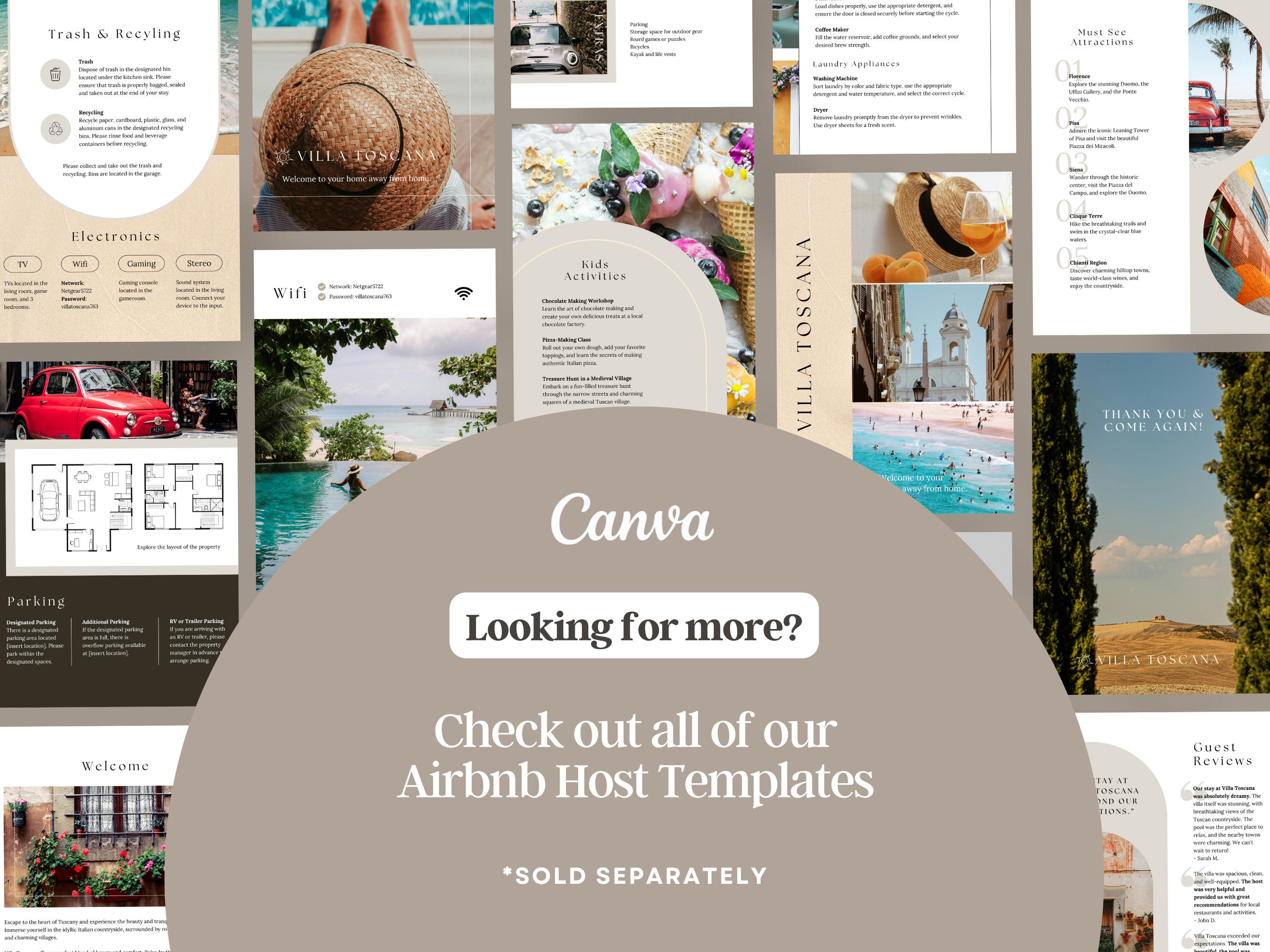 Airbnb Social Media Template Canva Airbnb Instagram Post Editable ...