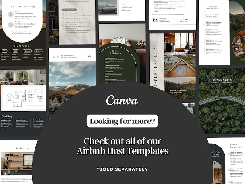 Airbnb Social Media Template Canva Airbnb Instagram Post Editable ...