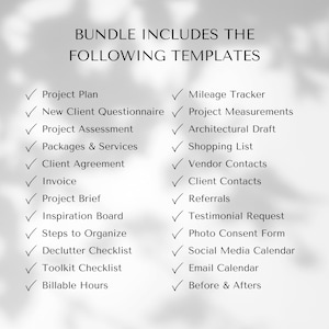 Professional Home Organizer Business Forms Declutter Checklist Services ...