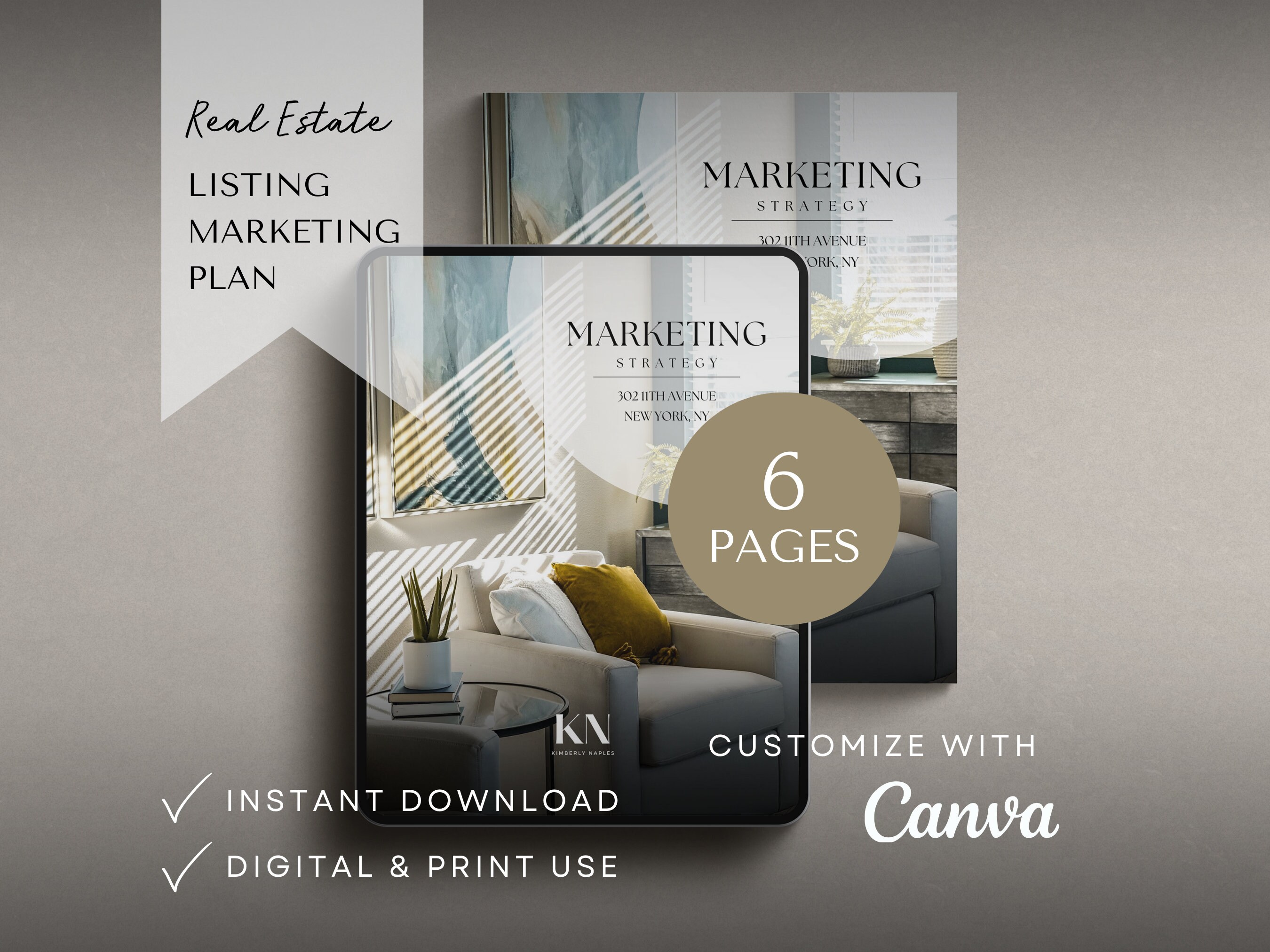 Real Estate Marketing Plan Book Marketing Plan for Real Estate Booklet ...