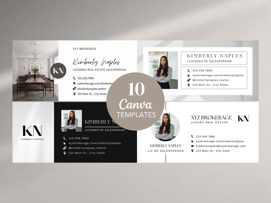 Gmail Email Signatures Realtor Template Email Signature Line Email ...