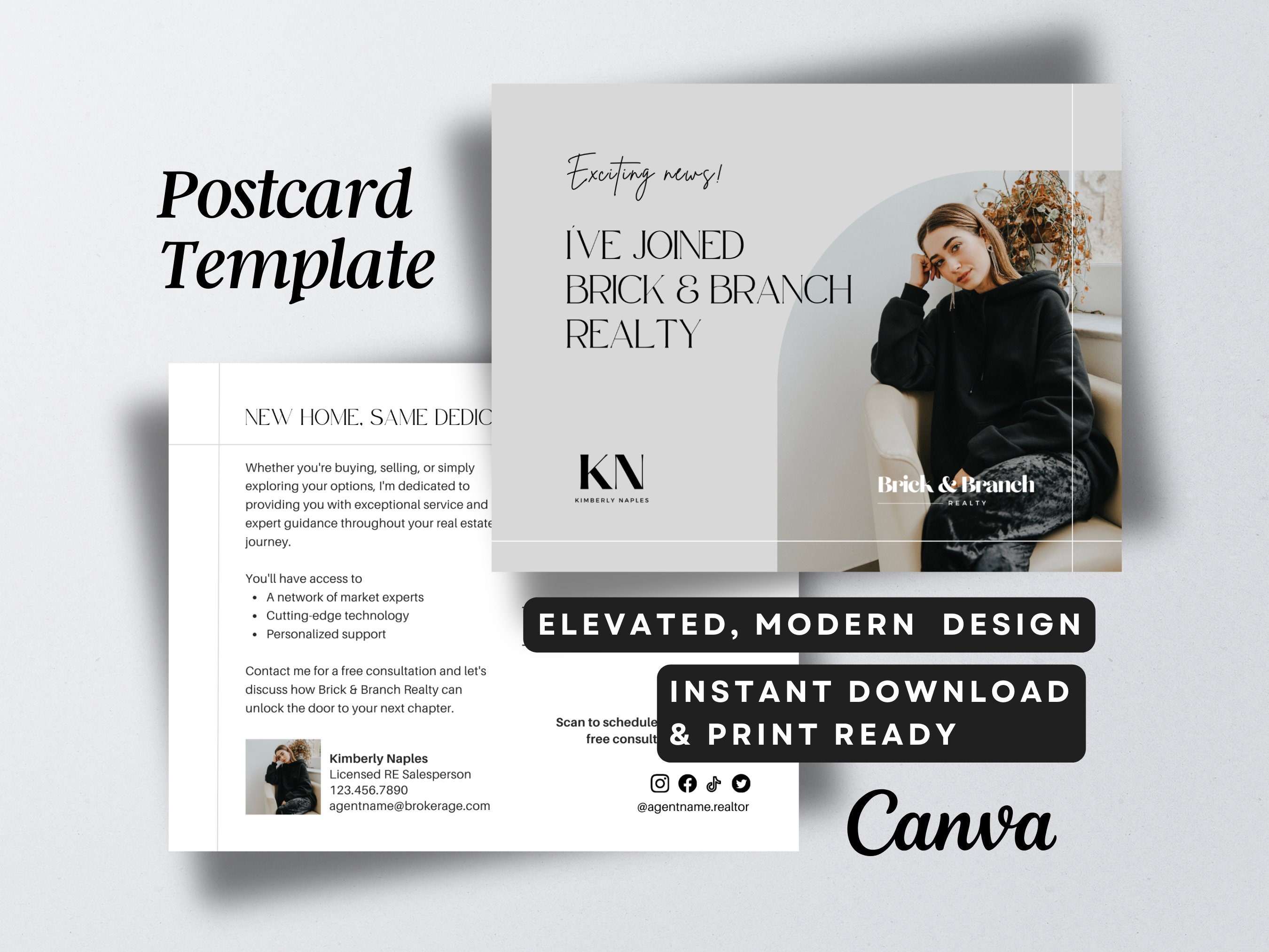 New Agent Announcement Real Estate Brokerage Change Announcement Real ...