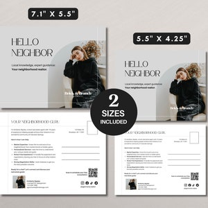 Hello Neighbor Realtor Postcard About Me Realtor Postcard Farming ...