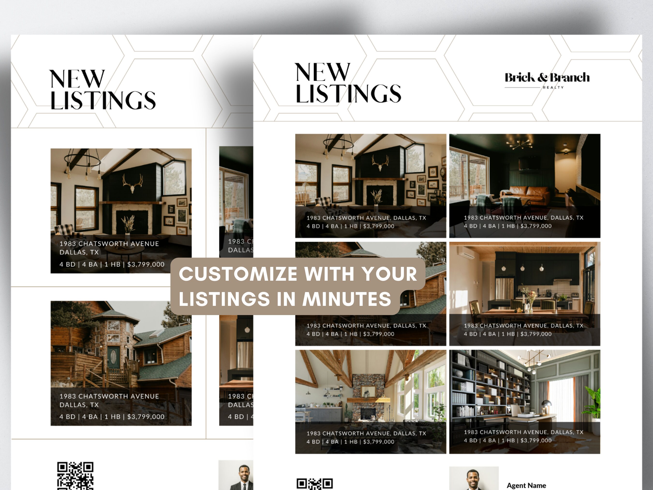 Just Listed Flyers House for Sale Flyer Templates New Listing Flyer ...
