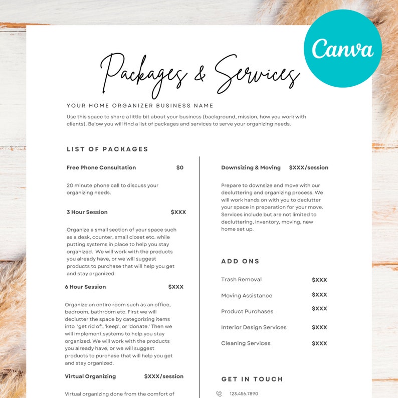 Professional Home Organizer Services & Packages and Steps to Organize ...