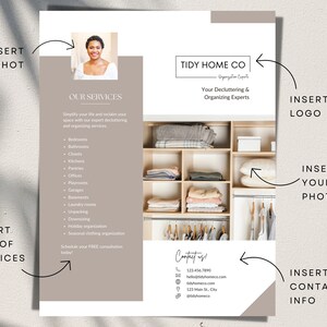 Professional Organizer Flyer Professional Organizer Forms Professional ...