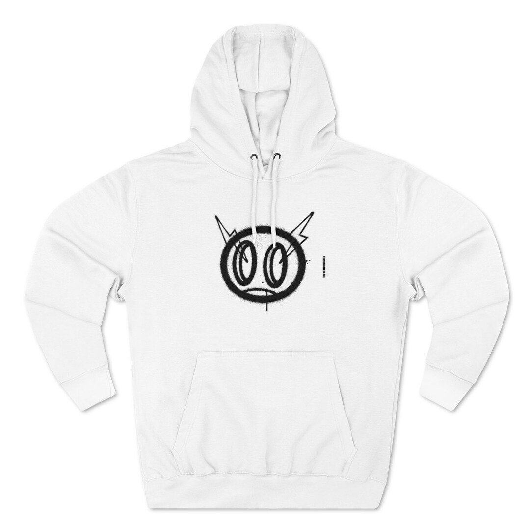 Graffiti Little Mischief Lightning Smiley Face Hooded Sweatshirt by ...