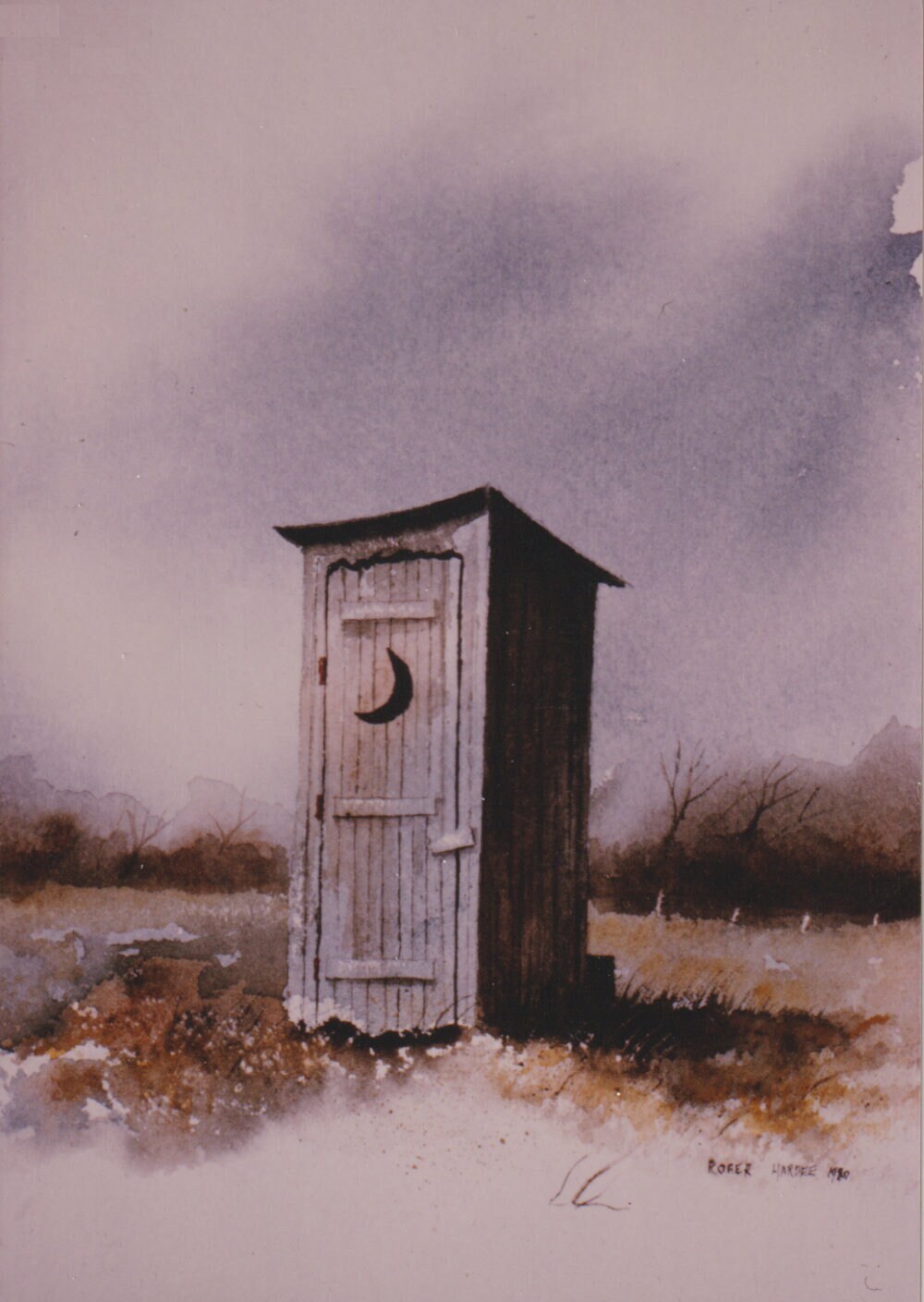 Outhouse Greeting Card - Etsy