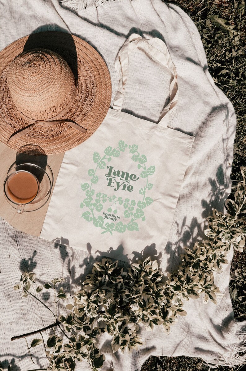 Jane Eyre Tote Bag Dark Academia Tote Light Academia Aesthetic Tote Bag ...