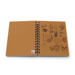 Vintage Anatomy Notebook, Skeleton Notebook, Dark Academia Decor ...