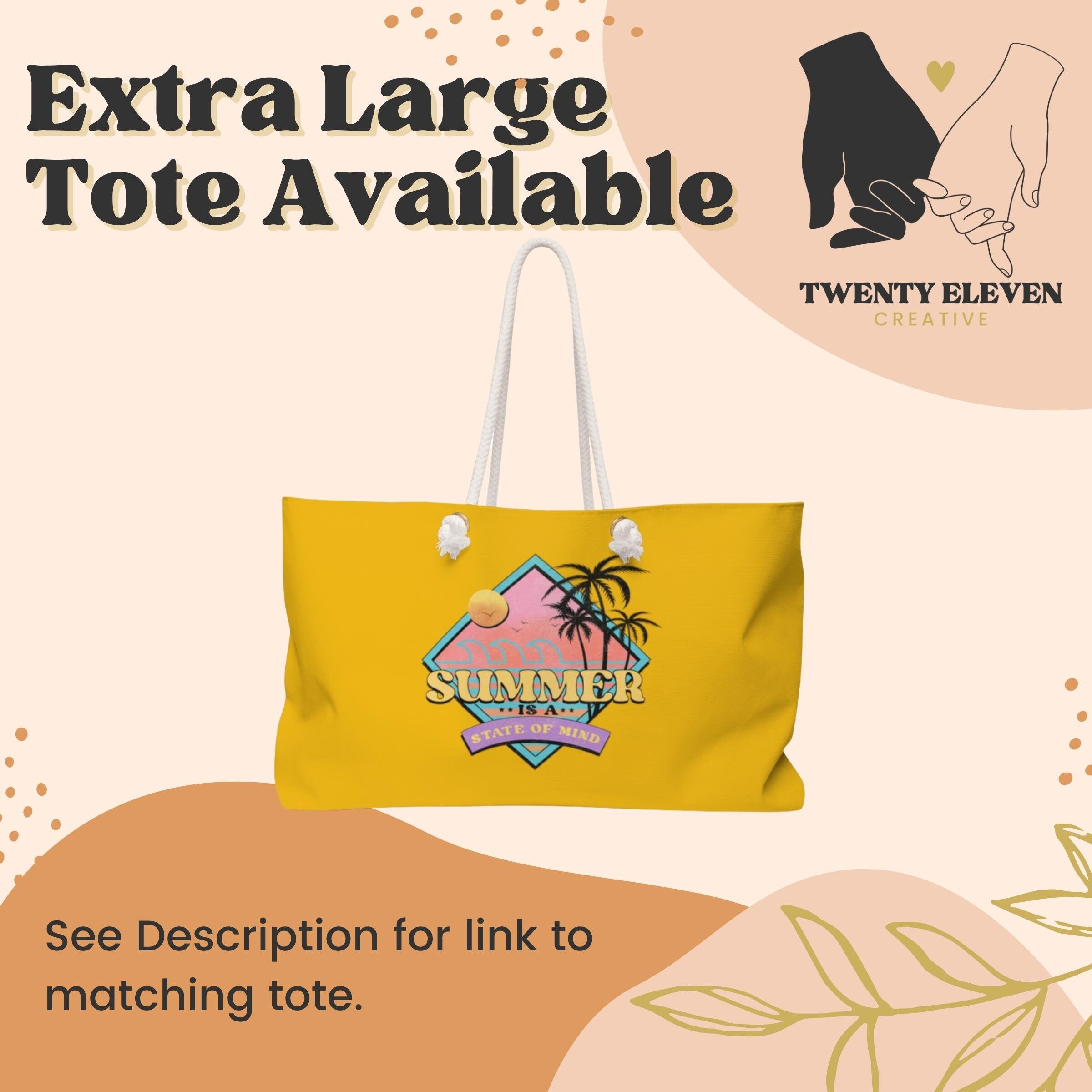 Summer is a State of Mind Tote Bag Cute Tote Bag Beach - Etsy